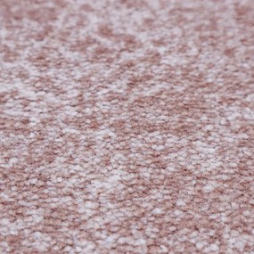 Spoltex, Metrážový koberec Milano 60 růžový, na míru, šíře 4m, růžová, filc, dětský pokoj