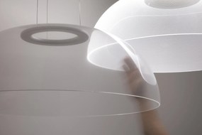 Stilnovo 8890 Demì, designové závěsné svítidlo, 37W LED 3000K stmívatelné DALI, prům. 70cm