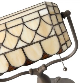 Stolní lampa Tiffany Roger – 26x21x37 cm