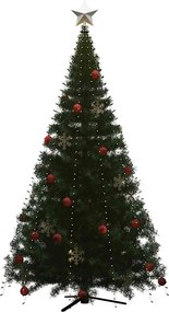 Světýlka na stromeček 500 modrých LED 500 cm dovnitř i ven 328898