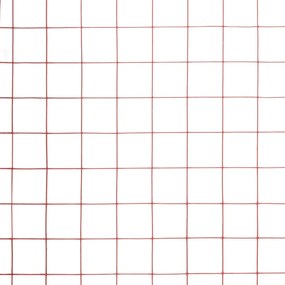 Pletivo ke kurníku ocel PVC vrstva 25 x 0,5 m červené 143677