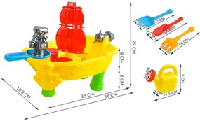 ISO Pirátská loď - písková a vodní hračka, 6108
