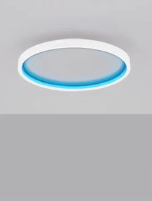 Moderní stropní svítidlo Chet RGB 39 s dálkovým ovládáním