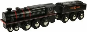 Bigjigs Rail Dřevěná replika lokomotivy Black 5 engine / od 3 let