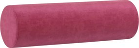 2místná pohovka s polštáři vínová 120 cm samet 3200875