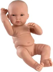 Llorens 63502 NEW BORN HOLČIČKA - realistická panenka miminko s celovi