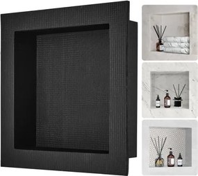Sprchový výklenek připravený pro dlaždice 40,64 × 40,64 cm