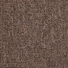 Schodové rohože 30 ks 56 x 17 x 3 cm kávově hnědé, půlkulaté 3365737