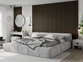 Mexen Lam-F, akustické stěnové lamely 275 × 31,5 cm, filc 6 mm, dub espresso, S105-275317-2812-065