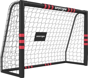 SPORTNOW Fotbalová branka do zahrady 1,8 x 1,2 m pro mládež a dospělé Robustní venkovní branka s brankovou sítí, polstrováním a zemními kotvami