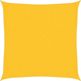 Stínící plachta 160 g/m² žlutá 3 x 3 m HDPE 311549