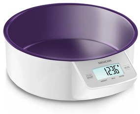 Sencor SKS 4004VT kuchyňská váha, fialová