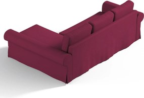 Potah na pohovku IKEA Backabro rozkládací se šezlongem barva švestková