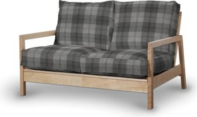 Potah na pohovku IKEA  Lillberg 2-místná nerozkládací barva šedá látka pletený vzor, vzorované