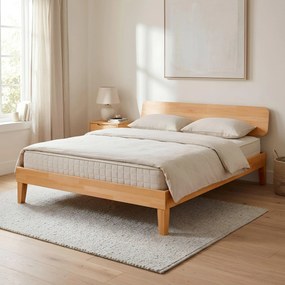 XXXLutz POSTEL, 120/200 cm, barvy buku MID.YOU - Manželské postele - 002834001002