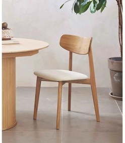 Designová jídelní židle Wapaheo bílá
