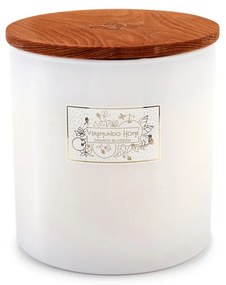 VEREMUNDO HOME Vonná svíčka Paris Orange Blossom, 1,5 kg, bílá 16201