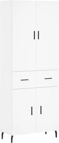 Skříň highboard bílá 69,5 x 34 x 180 cm kompozitní dřevo 3198161