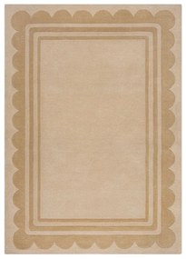 Flair Rugs koberce Ručně všívaný kusový koberec Lois Scallop Natural - 160x230 cm