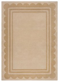 Flair Rugs koberce Ručně všívaný kusový koberec Lois Scallop Natural - 120x170 cm