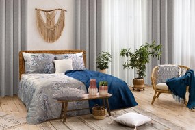 ZÁCLONA NA KROUŽCÍCH MARGO 300 CM X 250 CM CM BÍLÁ