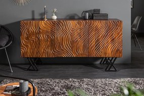 Moderní komoda z masivu Fluid Mango 160cm