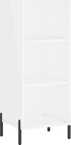 vidaXL Skříň highboard 34,5 x 34 x 180 cm kompozitní dřevo [3198985] Barva: Černá