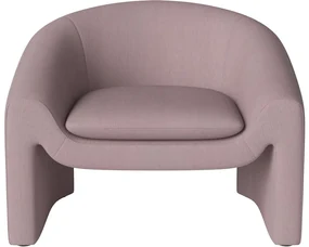 Křeslo Mielo, více variant - Bolia Varianta: Linea - Velvet & corduroy, Rosa