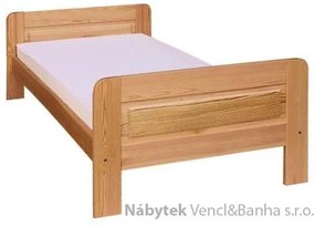 dřevěná dvoulůžková postel z masivního dřeva drewfilip 2 D