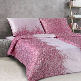 Povlečení Veba DIAMANT Džungle vínová Velikost: 140x220 cm + 70x90 cm