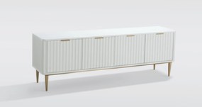 TV stolek Stilig ST709 200 cm bílý/zlatý