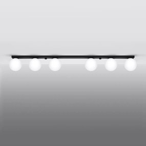 Sollux Lighting Stropní svítidlo YOLI 6 černé