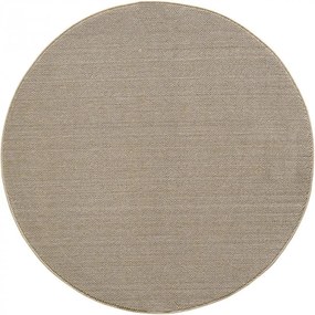 Vopi | Kusový koberec Loom 4300 beige - Kruh 160 cm průměr
