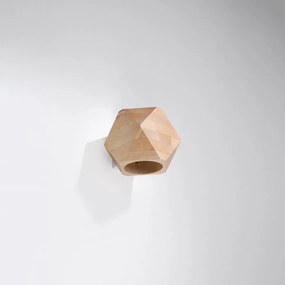 Sollux Lighting Nástěnné svítidlo WOODY přírodní dřevo