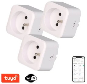 Immax NEO 07762C - SADA 3x Chytrá zásuvka NEO LITE 3680W/230V/16A Wi-Fi Tuya