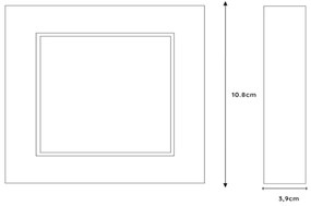 Lucide 28117/11/30 - LED Koupelnové svítidlo BRICE LED/8W/230V IP44 černá