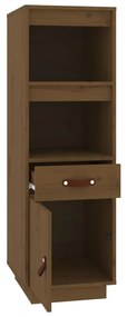 Skříň highboard medově hnědá 34x40x108,5 cm masivní borovice