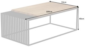 Designový konferenční stolek Haines 100 cm dub