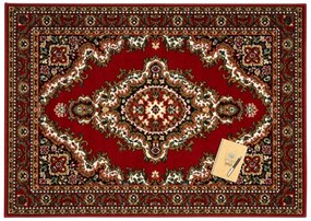 Alfa Carpets  Kusový koberec TEHERAN T-102 red - 190x280 cm