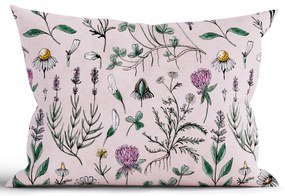 MK Lůžkoviny Bavlněný povlak na polštář Renforcé 40 x 60 cm - Herbář pudrový
