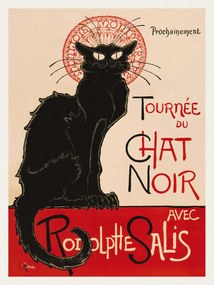 Obrazová reprodukce Tournée Du Chat Noir (The Black Cat) - Théophile Steinlen, (30 x 40 cm)