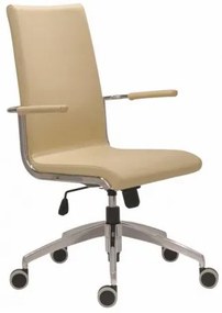 Antares Kancelářská židle 1920 ALEX ALU GALERIE - Čalounění Antares Kůže (P) / kůže