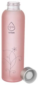 Růžová skleněná lahev 600 ml Adela – Orion