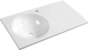 Sapho Juno JU080 umyvadlo 80 x 15 x 46 cm levé