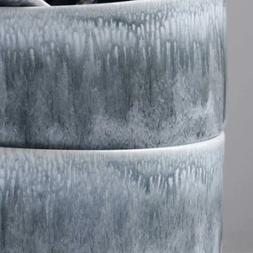 Studio Arhoj Porcelánová miska Storm Cloud 630 ml, šedá barva, černá barva, porcelán