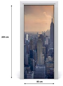 Fototapeta samolepící dveře Manhattan New York 85x205 cm