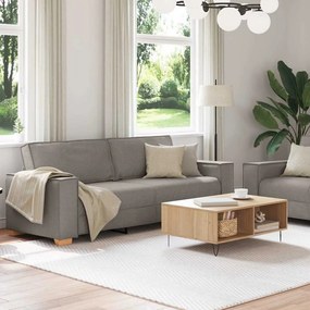 2dílná sedací souprava s poduškami taupe textil 3324697