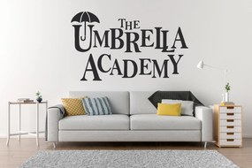 Lepy.cz Samolepka na zeď Umbrella Academy Velikost (šířka x výška): 65x38cm, Barevná varianta: Pastelová oranžová