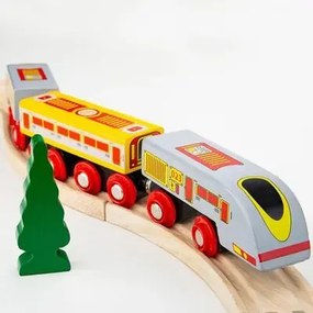 Bigjigs Rail Rychlík Eurostar + 3 koleje / od 3 let