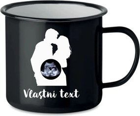 Personalizovaný retro plecháček s párem a ultrazvukem
